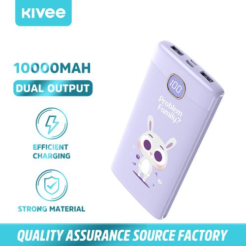 Jual Kivee power bank 10000mah Original DUAL USB 10W LED Digital ...
