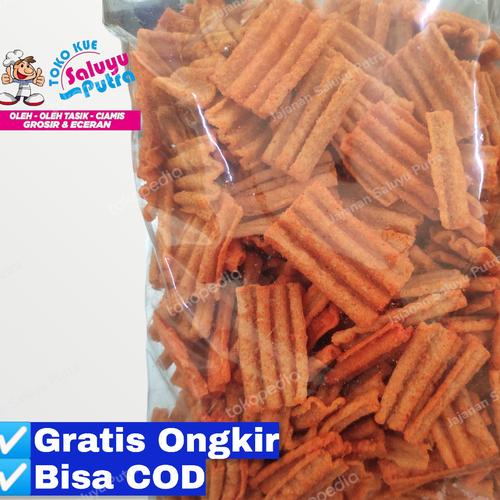 Jual Keripik snack ciki kentang balado dan jagung manis rege 250 gram ...