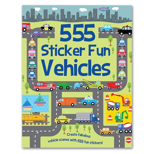 Jual 555 Sticker Fun Vehicles Sticker Book - Jakarta Utara ...