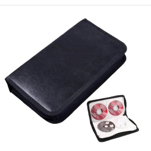 Jual Tempat Kaset Tas DVD CD VCD Kaset Disc Storage 80 Disc - Hitam ...