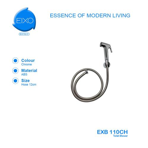 Promo EIXO Bufalo Jet Toilet Shower Semprotan Bidet Kloset Set EXB 110 118 - EXB 113, Chrome ...
