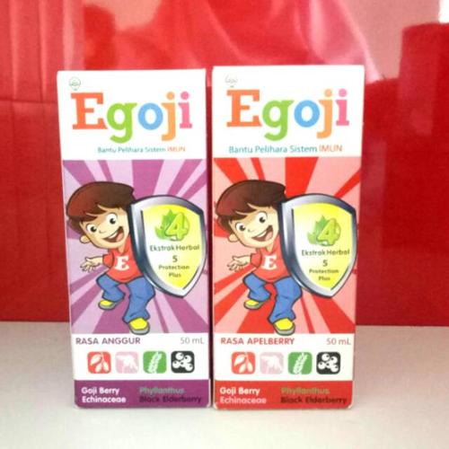 Jual Egoji Syrup SIrup 50 ml Memelihara Sistem Imun - Strawberi - Kota ...