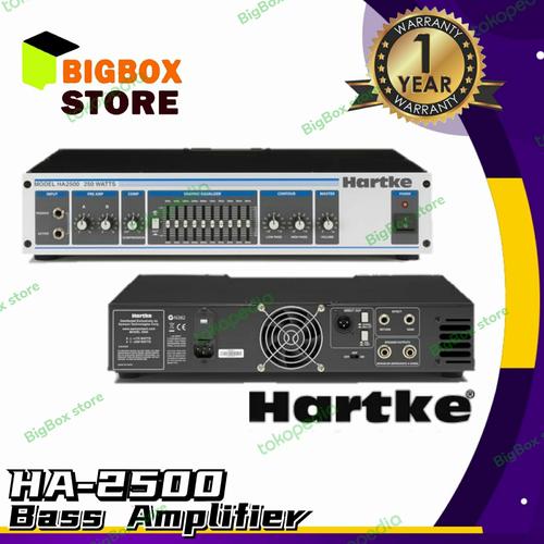 Promo Hartke HA2500 / HA 2500 / HA-2500 Bass Amplifier Head Cicil 0% 3x ...