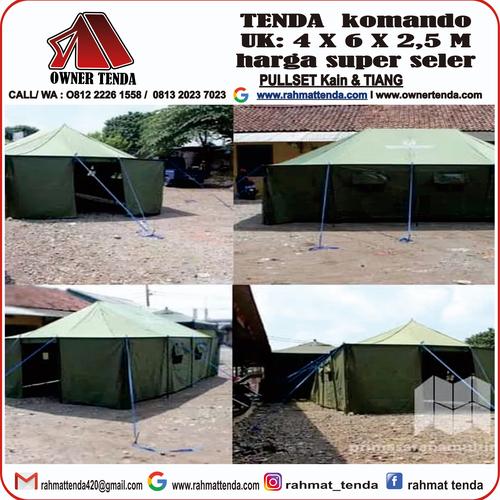 Jual Tenda Komando Pengungsi Darurat Premium UK 4x6x2,5M - Kab. Bandung ...