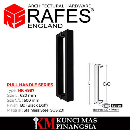 Jual Tarikan Pintu Hitam / Pull Handle / 4987 / RAFES ORIGINAL ...