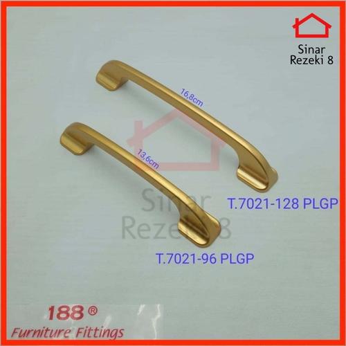 Jual Tarikan Handle Emas Gagang Knob Pintu Lemari Laci Modern 7021-128 ...