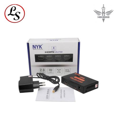 Jual NYK HDMI SPLITTER HDCP FullHD 3D 4Kx2K 4K x 2K UHD 2 4 8 Ports - 2 ...