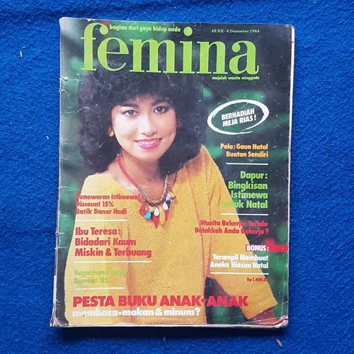 Jual majalah FEMINA no. 48 edisi Desember 1984 - Kota Payakumbuh - buya gallery antik | Tokopedia