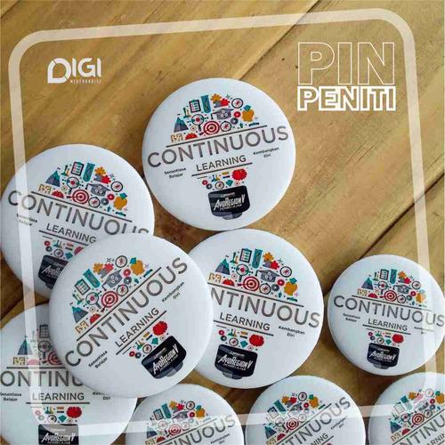 Jual PIN PENITI CUSTOM PLUS LAMINASI DOFF ATAU GLOSSY PRINT LASER uk ...
