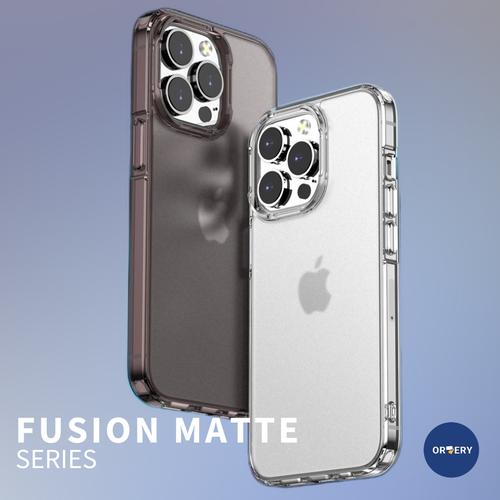 Jual iPhone 13 MINI PRO MAX Fusion Clear Matte Hybrid Soft Case ...