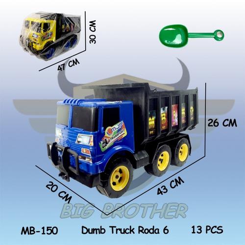 Jual Mobil mobilan Anak Dump Truk Roda 6 Truck Pasir - Jakarta Barat ...