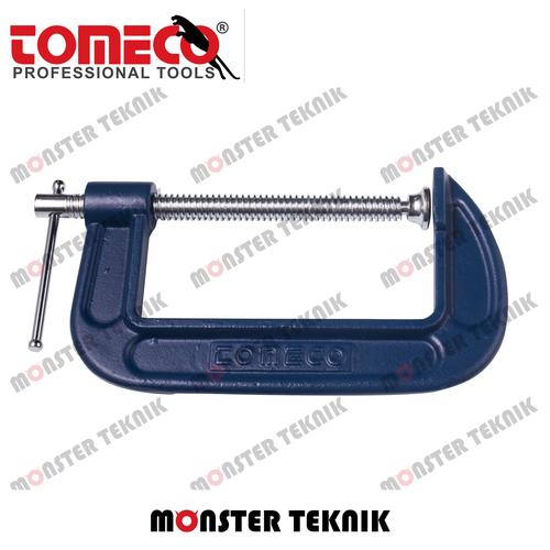 Jual Alat Penjepit Tipe C Tomeco 6 inch Klem C ukuran 6" C-Clamp ...