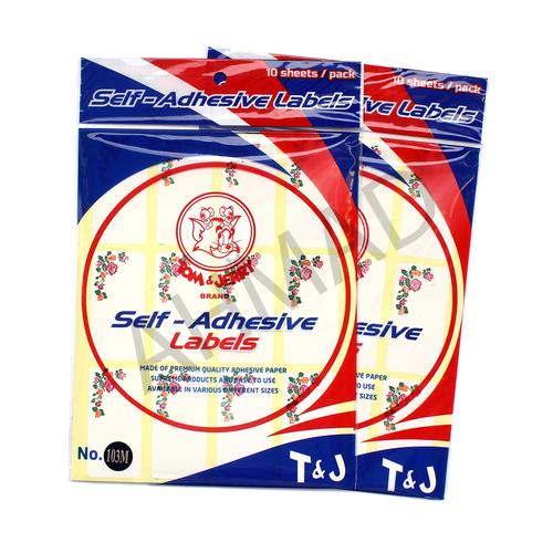 Jual Tom&Jerry Label Undangan Motif Bunga 103 /121 [ PAD ] - Kota ...