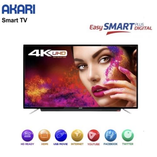 Jual Akari LED TV smart android 55 inch UHD 4K AT5455S - Kota Medan ...