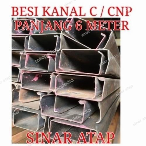 Jual Besi Kanal C / Besi CNP 75 tb 1.7 mm Panjang 6 Meter - Kota ...
