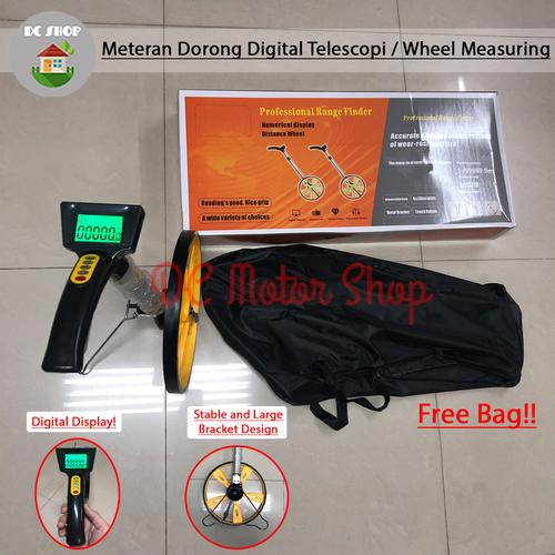 Jual Meteran Dorong Roda Display DIGITAL Telescopic / Measuring Wheel ...
