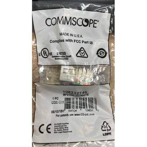 Jual Systimax Modular Jack Cat.5e / MPS100E-262 white Commscope ...