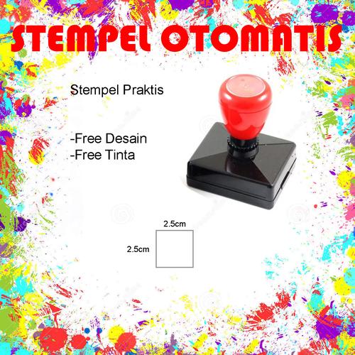 Jual Cetak Stempel CUSTOM KOTAK Perusahaan, logo, nama TTD, lunas - 55 ...