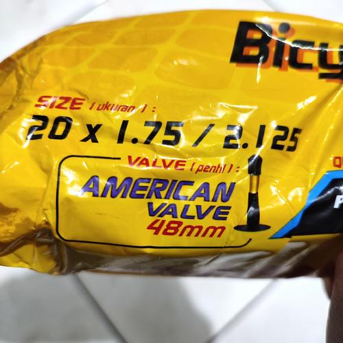 Jual BAN DALAM SEPEDA SWALLOW 20 INCH UKURAN 20x1.75 - 20x2.125 AV 48MM - Kota Semarang - Istana ...