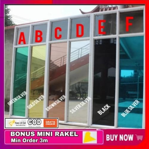 Jual STICKER KACA CERMIN STIKER KACA FILM JENDELA RUMAH ONE WAY RIBEN ...