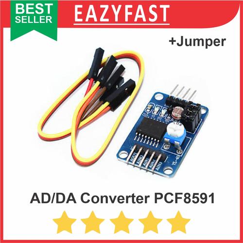 Jual PCF8591 AD DA ADC DAC Digital Analog Converter Module - Kab ...