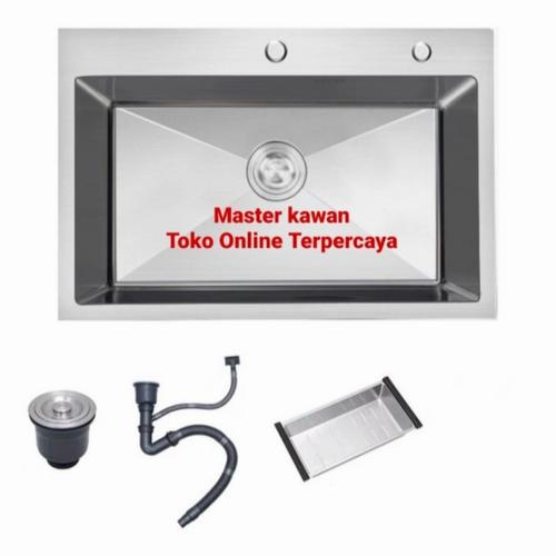 Promo Bak Cuci Piring Stainless INOBE 6045 /Kitchen Sink INOBE 6045 SUS ...