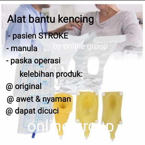 Jual Kateter luar alat bantu kencing ORIGINAL urinal pee holder ...
