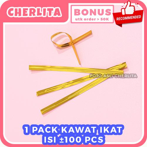 Jual Kawat Ikat Hampers Twisted Tie Gold Emas - Biru - Kota Tangerang Selatan - Cherlita | Tokopedia