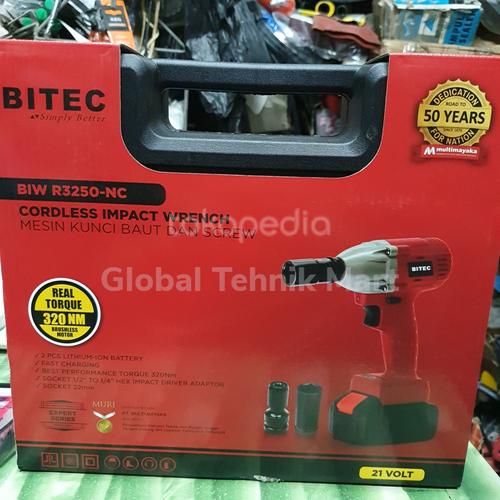 Jual Impact Wrench BITEC CORDLESS IMPACT WRENCH BIW R3250-NC buka baut - Jakarta Barat - Global ...