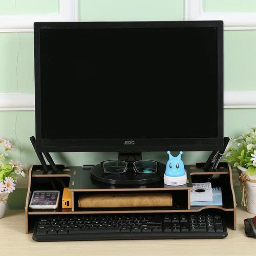 Jual Storage Desktop, Rak Monitor, Rak Laptop, Meja Monitor - Cokelat ...