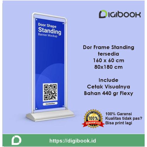 Jual DOOR FRAME BANNER / STANDING DOOR FRAME / STANDING DISPLAY Plus ...