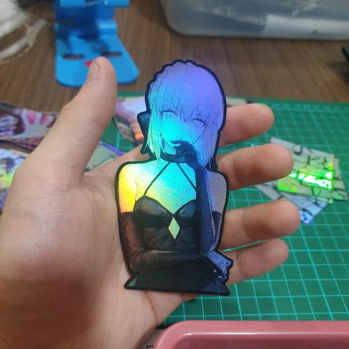 Jual Sticker Hologram Anime Besar - PSH817 - Saber Fate - Jakarta Utara ...