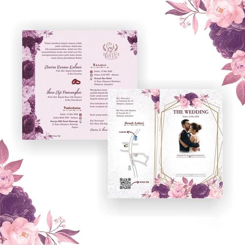 Jual Undangan Pernikahan UniK BK104A Kristen Katolik Batak Khitan ...