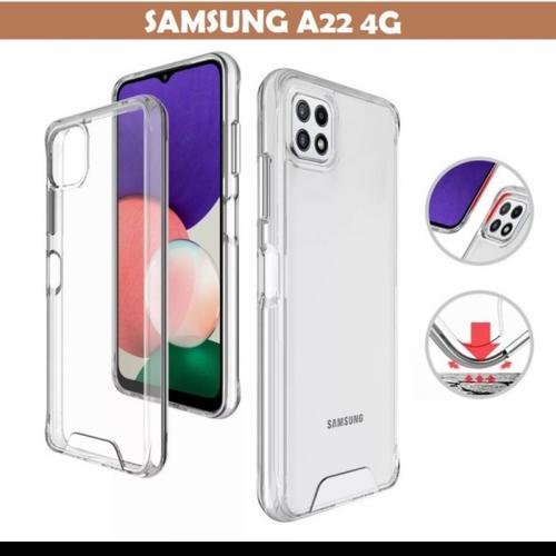 Jual Samsung A22 4G M32 M22 Hard Case Clear Premium Ultra Space ...
