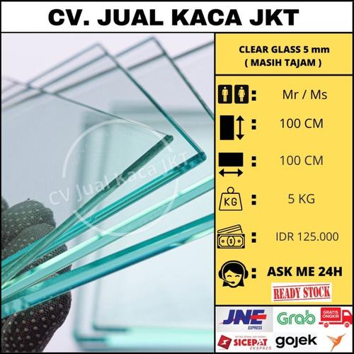 Jual Kaca Black / Kaca Riben 5 mm ( 5 mili ) masih tajam Volume 1 m2 ...