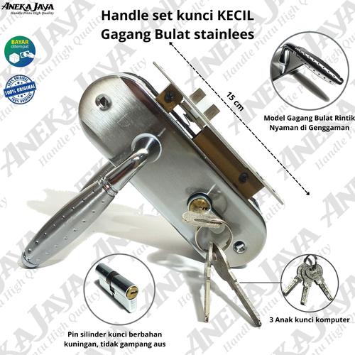 Jual Kunci set Handle pintu 15 cm / Gagang pintu rumah kantor kamar ...