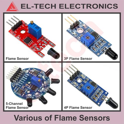Jual Flame Fire Infrared Arduino Sensor Detektor Api Bakar Kebakaran 1 ...