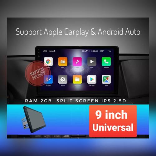 Jual Head unit android 9 inch 2Gb universal Apple Carplay & Android ...