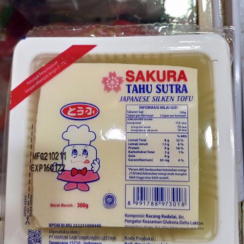 Jual Tahu Sutra Sakura / Japanese Silken Tofu 300 Gram - Jakarta Utara - SayurWoori | Tokopedia