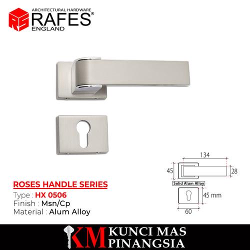 Jual Gagang Pintu / Roses Handle / 0506 / RAFES ORIGINAL - Jakarta Barat - Kunci Mas Pinangsia ...