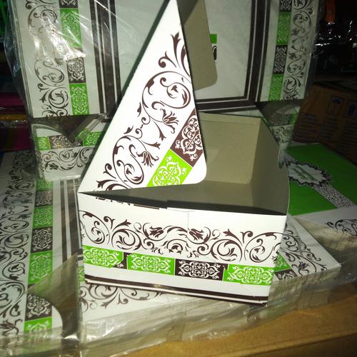 Jual dus snack | snack box | dus kue - putih polos, 12x16 - Kota Depok ...