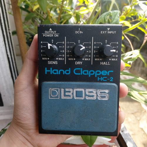Jual Boss Hand Clapper HC-2 Drum Pad n mxr gfi fender squier gibson ...