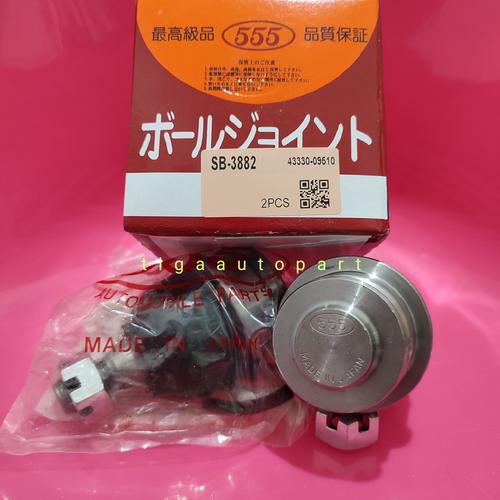 Jual ball joint bawah toyota inova innova hilux fortuner 555 original ...