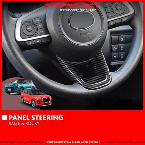 Jual PANEL STEERING RAIZE / ROCKY 2021 - Carbon - Kota Tangerang ...
