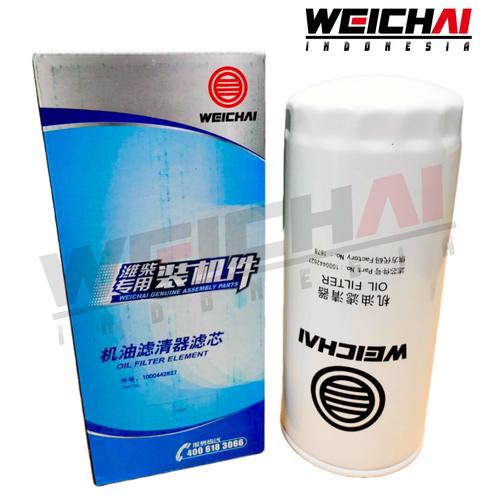 Jual Oil Filter Merk WEICHAI Part No. 1000442627 - Jakarta Pusat ...