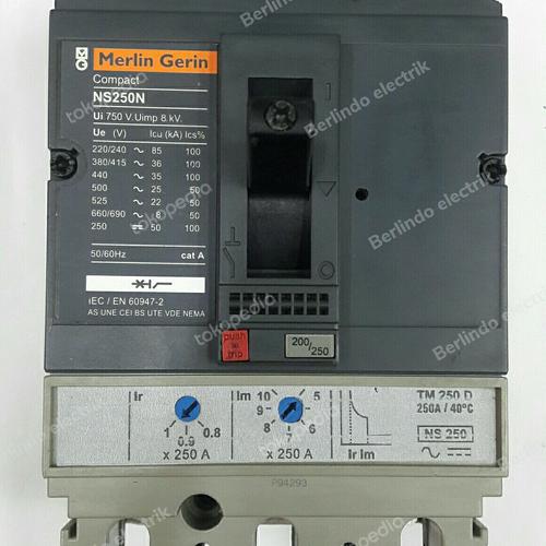 Jual BREAKER MCCB NS250N 3P 250A MERLIN GERIN - Jakarta Pusat ...