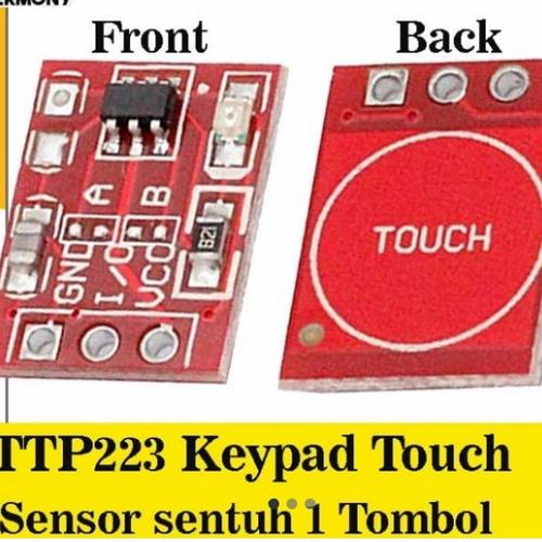 Jual Touch Sensor Capacitive TTP223B sentuh modul Digital Switch ...