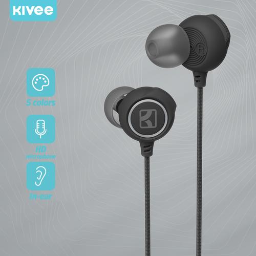 Jual Headset KIVEE In-Ear Earphone Wired Android Original Micr 3.5mm ...