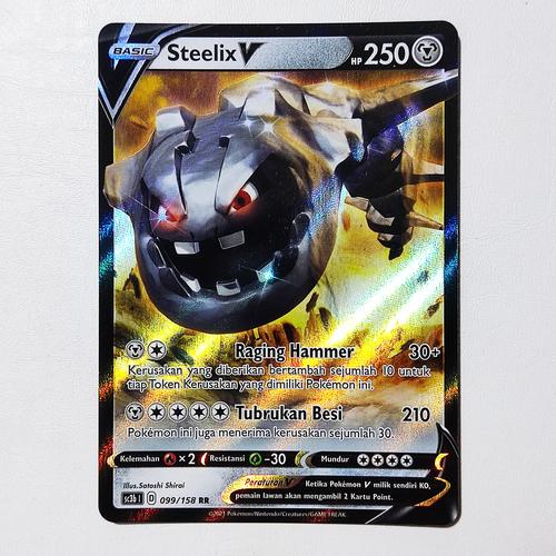 Jual Steelix V RR 099/158 SC3b - Kartu Pokemon Indonesia - Jakarta ...