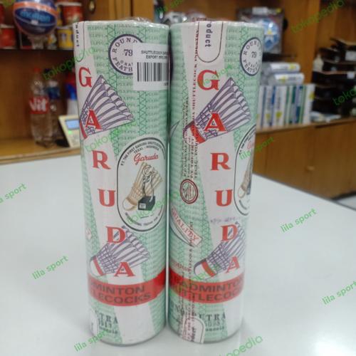 Jual shuttlecock cock badminton kok garuda export green isi 6 murah ...